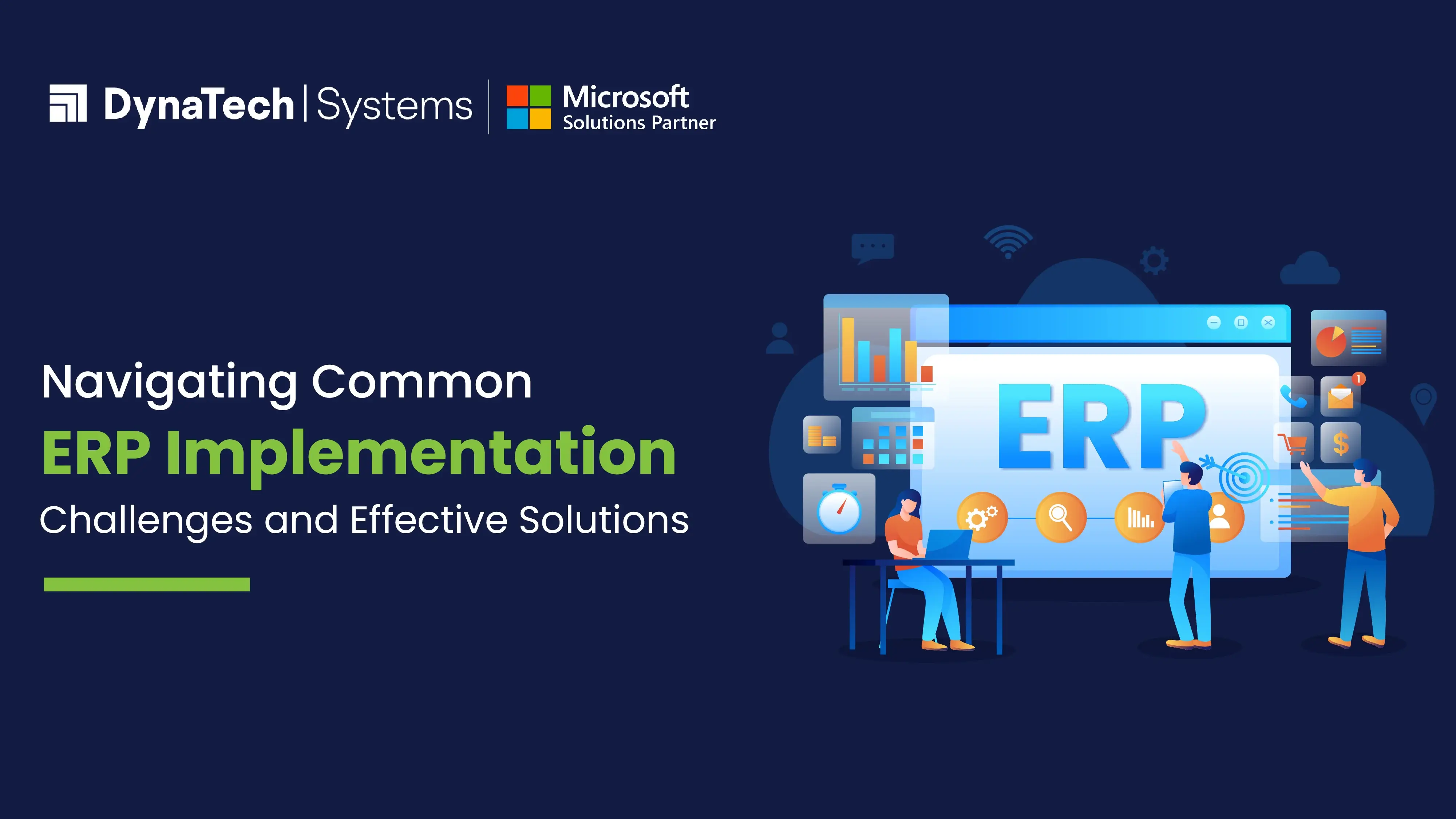 ERP Implementation Challenges and Effective Solutions - Dynatech Systems